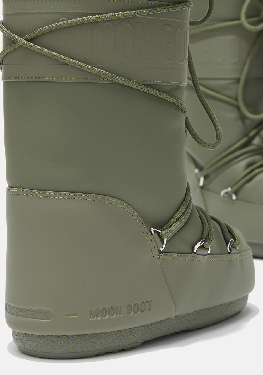Moon Boot Icon Rubber, 002 Khaki | David sport Harrachov